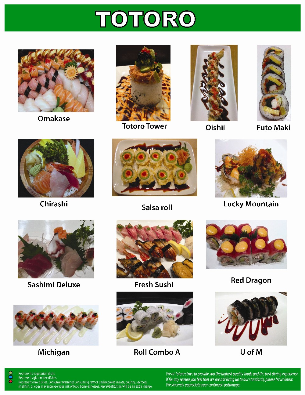 Dine In | Carryout – Totoro Ann Arbor